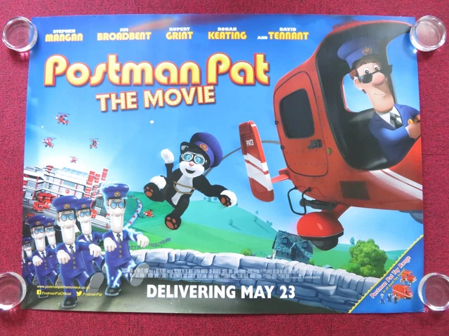 POSTMAN PAT: THE MOVIE UK QUAD (30"x 40") ROLLED POSTER STEPHEN MANGAN ...