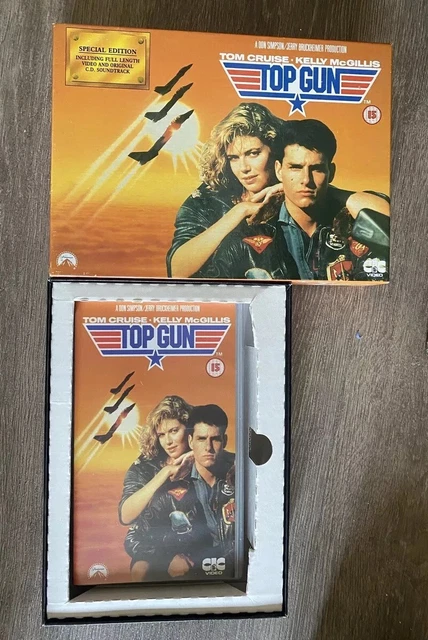 TOP GUN ORIGINAL VHS Limited Special Edition Boxset Big Box £84.99 ...