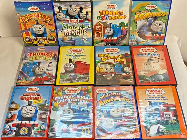 THOMAS THE TANK Engine And Friends Train DVD Lot Of 12 Various Titles ...
