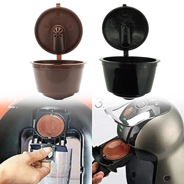 CAPSULE DE CAF capsule pour machine Nescafe Dolce Gusto rechargeable r utilis EUR 6,10 - PicClick FR