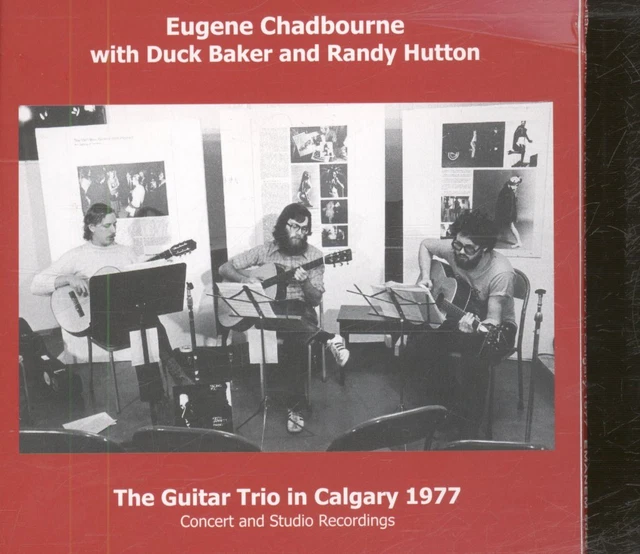 EUGENE CHADBOURNE WITH Duck Baker and Randy Hutton Guitar Trio In ...