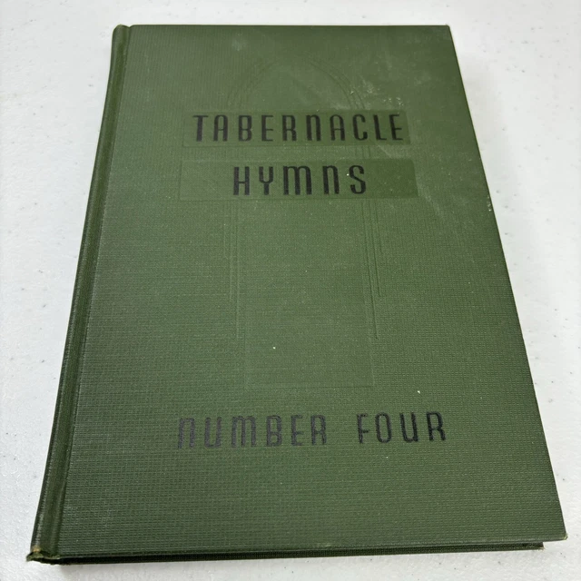 TABERNACLE HYMNS NUMBER 4 Green 1960's Religious Songs Spirituality ...