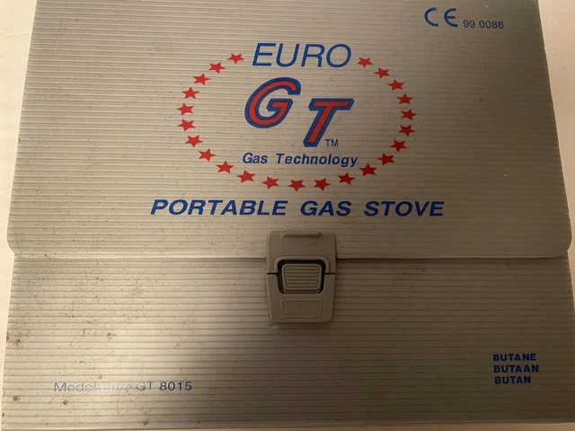 ANOTHER, EURO GT Portable Gas Stove Model 8015 Butane Camping Gear ...