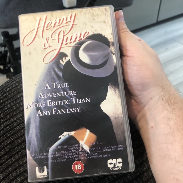 HENRY AND JUNE VHS CIC Video. £2.17 - PicClick UK