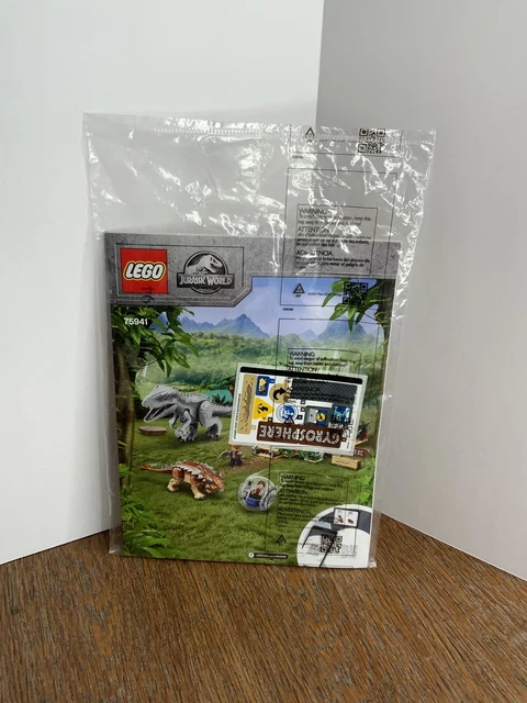 LEGO 75941 JURASSIC World: Indominus Rex vs. Ankylosaurus 75941 Book ...
