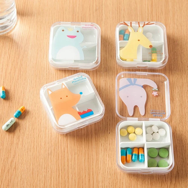 CASE CUTTER EMPTY Drugs Boxes Transparent Pill Box Split Pills ...
