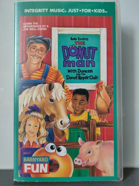 THE DONUT MAN'S Barnyard fun (PAL VHS VIdeo) £1.99 - PicClick UK