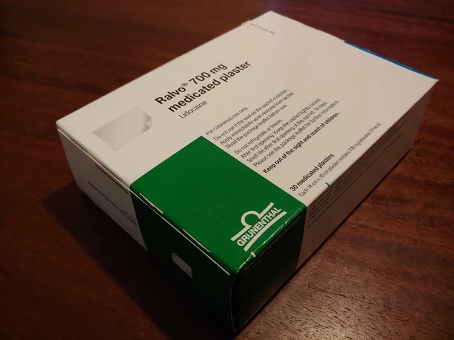 RALVO 5% LIDOCAINE patches £54.00 - PicClick UK