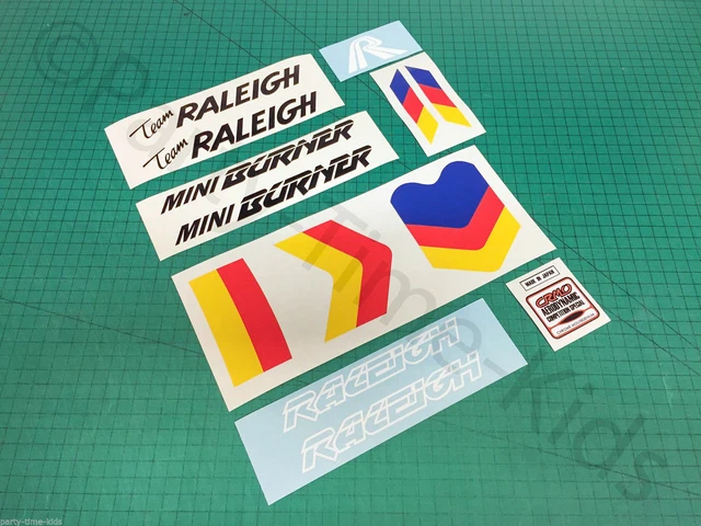 OLD SCHOOL BMX Custom MINI Team Aero Pro Burner Stickers Decal Set £20. ...