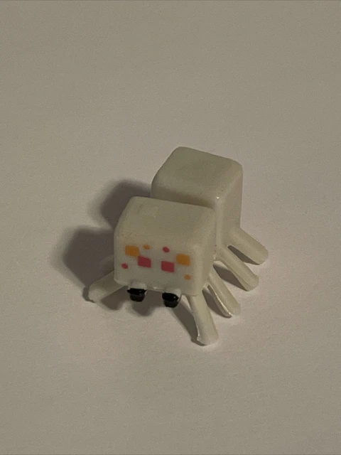 MOJANG MINECRAFT MINI 1” Figure White Cave Spider Enemy Mob £11.53 ...