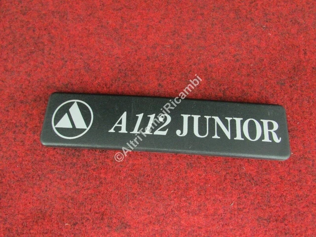 LOGO BLASON EMBLÈME Orrnement A112 Junior Autobianchi EUR 22,40 ...