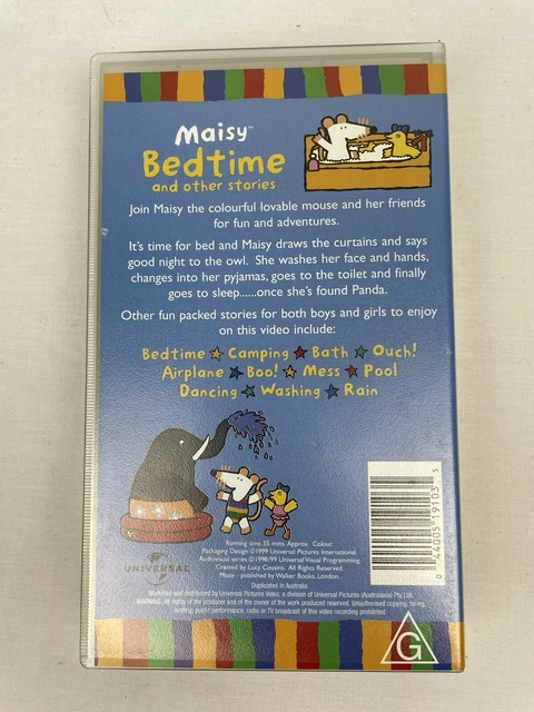 MAISY BEDTIME AND Other Stories VHS Pal G Kids $20.00 - PicClick AU