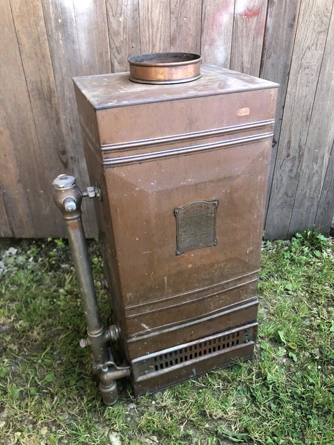 ANCIEN CHAUFFE EAU LE BAYARD En Cuivre Vintage #A856 EUR 139,99 ...