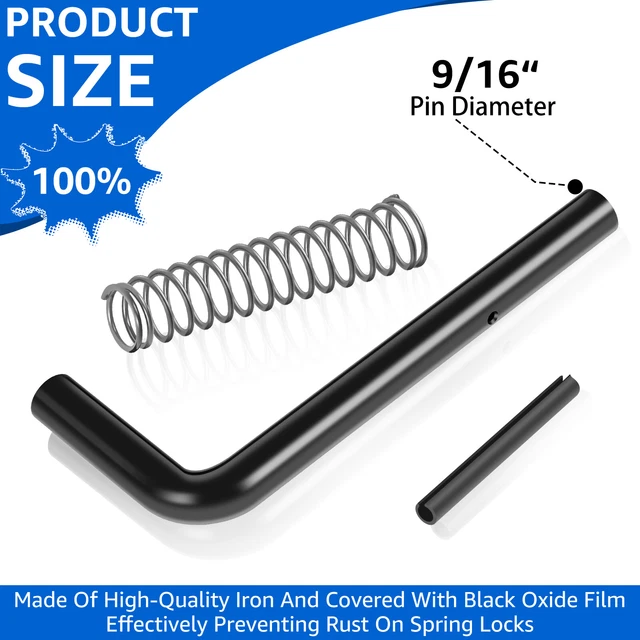 2PCS TRAILER GATE Spring Latch Kit 819T Trailer Door Spring Latch ...