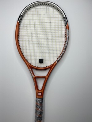 WILSON HYPER HAMMER 5.2 Oversize Carbon 4 3/8" Tennis Racquet NEEDS ...
