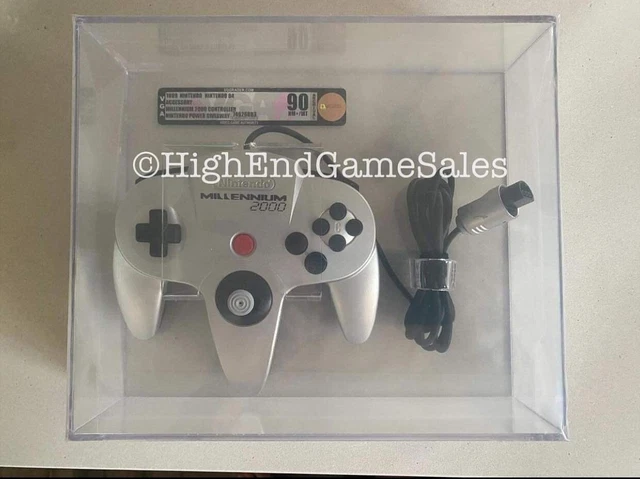 MILLENNIUM 2000 N64 controller. VGA 90 MINT! Nintendo 64 Grail WATA CGC ...