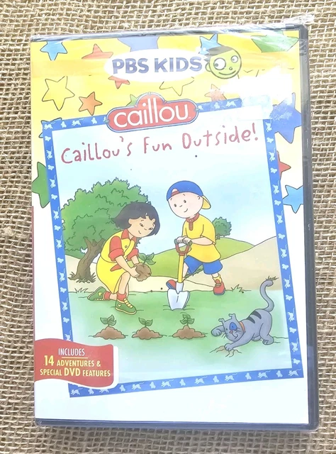 NEW 2001 PBS Kids Caillou DVD Sealed, Caillous Fun Outside $9.09 ...