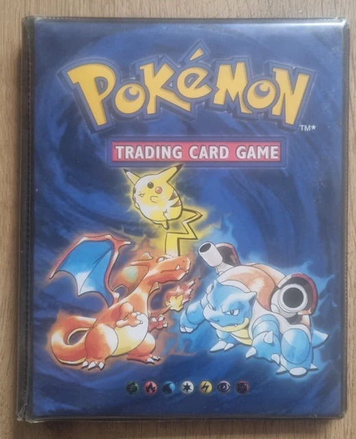 POKEMON ORIGINAL TRADING Card Album Folder 1999 WOTC Binder Tcg 90s ...