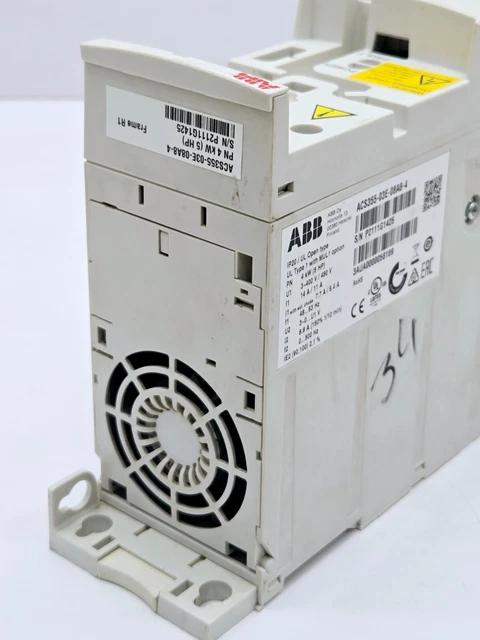 ABB ACS355 INVERTER Drive {ACS355-03E-08A8-4} VFD 4kW 5HP Not Working ...