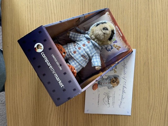NEW LIMITED EDITION Sleepy Baby Oleg Meerkat Soft Toy Teddy Collectible ...
