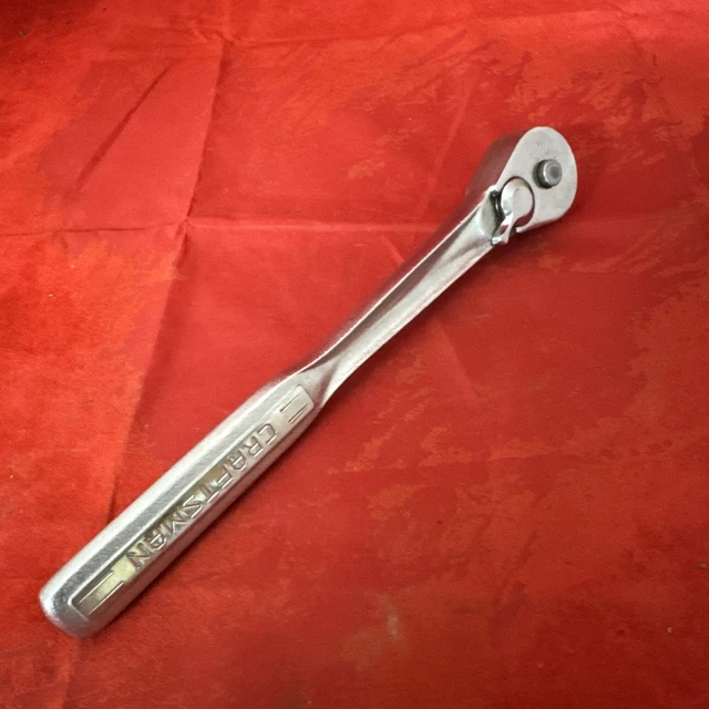 EARLY CRAFTSMAN -V- Series 1/2" Drive Ratchet US 1967 Quick Release Oil ...