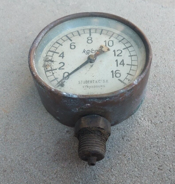 ANCIEN MANOMETRE DE PENICHE/STUBERT Strasbourg déco EUR 15,00 - PicClick FR