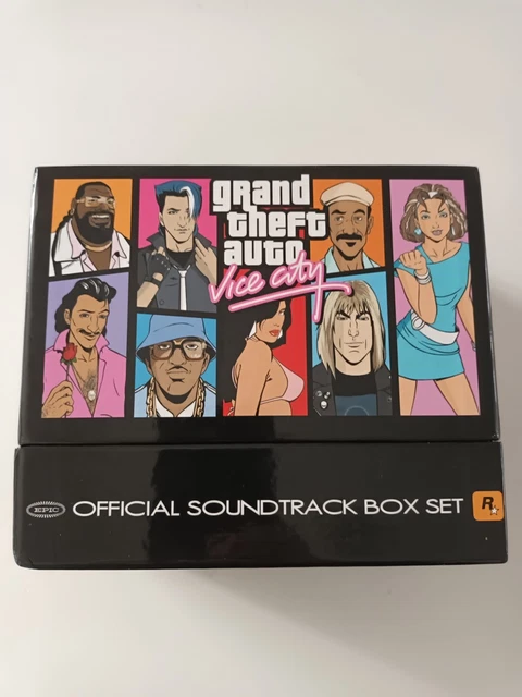 GRAND THEFT AUTO GTA Vice City Official Soundtrack 7 CD Box Set £105.00 ...