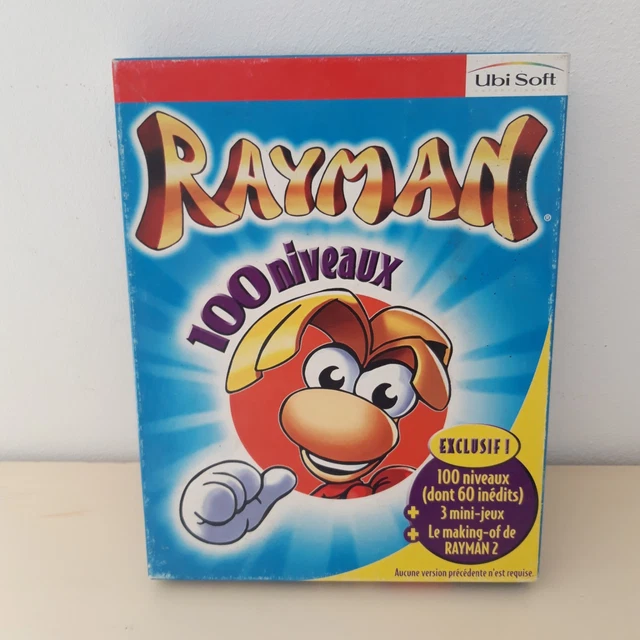 JEU PC CD Rom Rayman en boîte Ubi Soft 1999 EUR 5,99 - PicClick FR