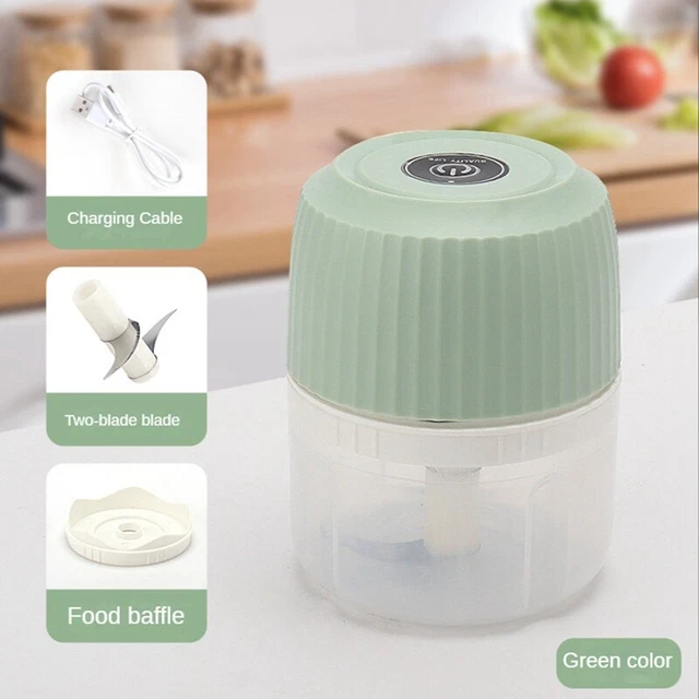 FOOD PROCESSER ELECTRIC Garlic Chopper Vegetable Chili Meat Ginger8206 ...
