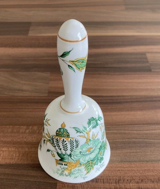FINE BONE CHINA Crown Staffordshire Hand Bell- Kowloon Pattern £6.00 ...