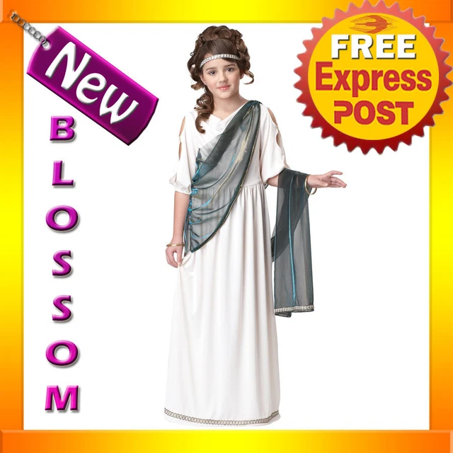 CK100 ROMAN PRINCESS Child Girls Cleopatra Egyptian Goddess Halloween ...
