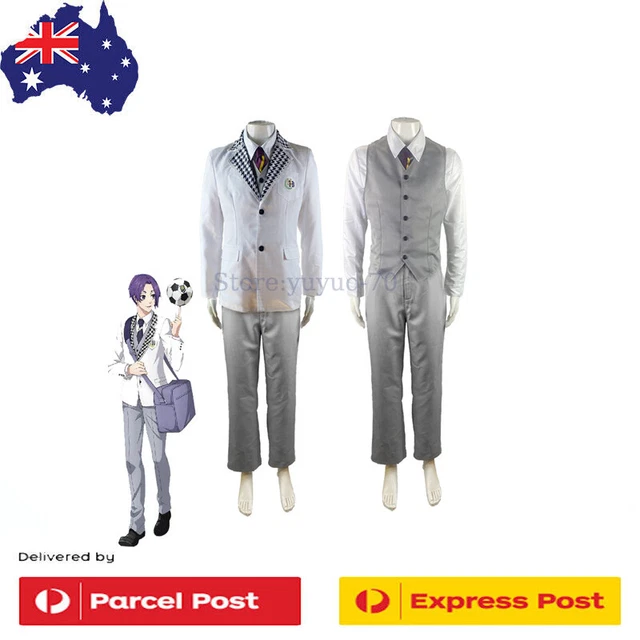 BLUE LOCK REO Mikage Cosplay Costume Completed Outfits Formal Suit Men ...