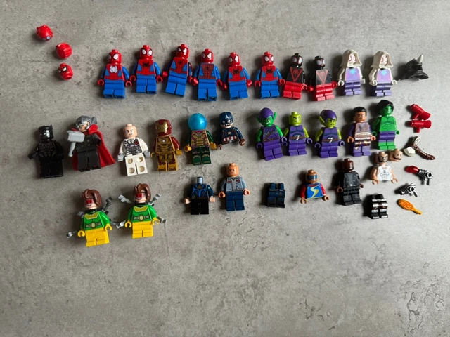 LEGO MARVEL MINIFIGURE Bundle £27.00 - PicClick UK