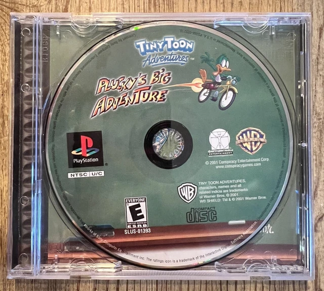 TINY TOON ADVENTURES: Plucky’s Big Adventure - Ps1 ( Playstation 1 )*No ...