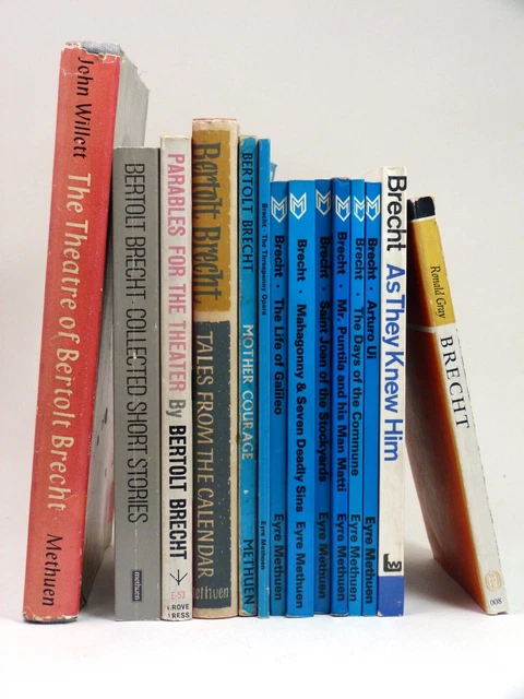 BERTOLT BRECHT - 14 livres comprenant pièces de théâtre, histoires ...