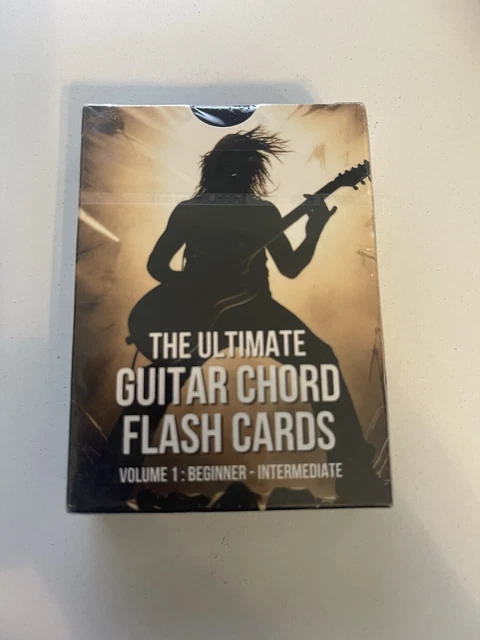 LFG THE ULTIMATE Guitar Chord Flash Cards Vol 1: Beginner-Intermediate ...