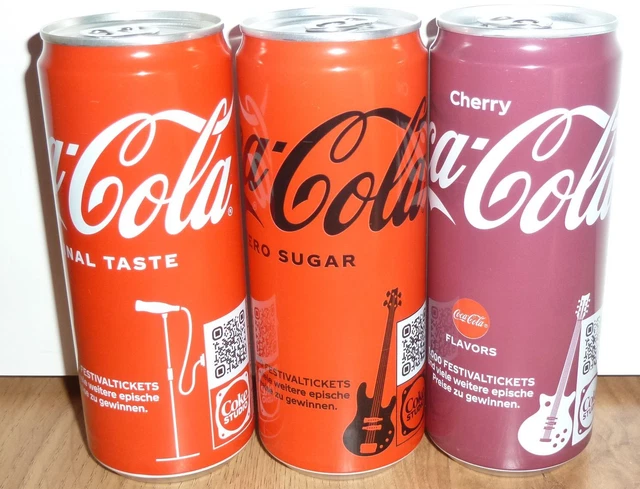 RARE COCA-COLA MUSIC FESTIVAL TICKETS Coke Studio can set GERMAN soft ...