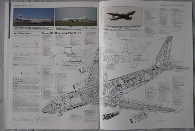 WARPLANE ORBIS MAGAZINE Issue 44 Boeing KC-135 cutaway drawing & poster ... WARPLANE ORBIS MAGAZINE Issue 44 Boeing KC-135 cutaway drawing & poster ...
