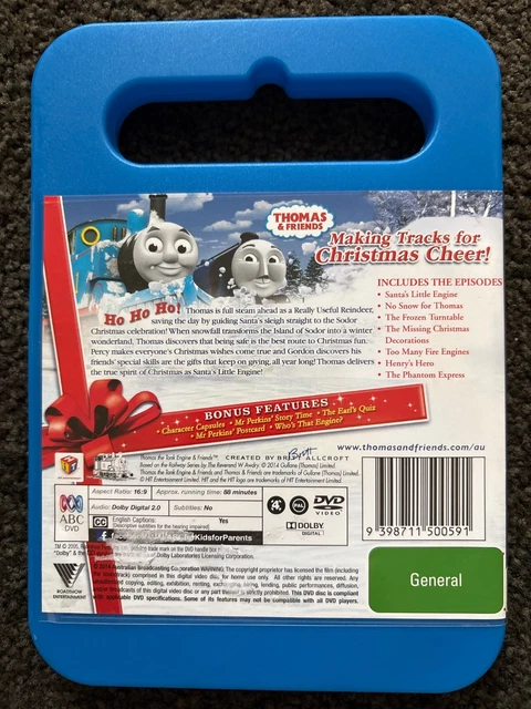 CHRISTMAS CHILDRENS DVDS X 8 Thomas The Wiggles Barbie Disney Elmo ...