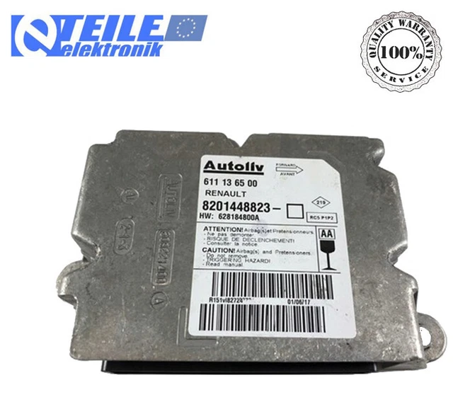 AIRBAG-STEUERGERÄT/ECU RENAULT Master III, Opel Movano 8201448823/611 ...