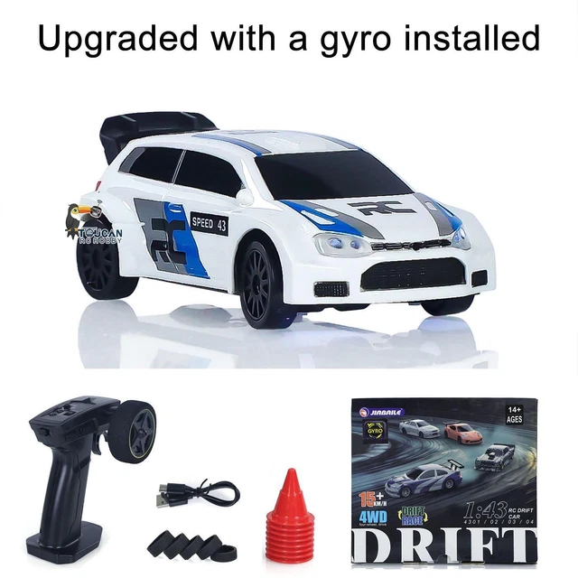 2.4G MINI RC Drift Car 1/43 Racing Vehicle 4WD RTR Mini Car Toy Light ...