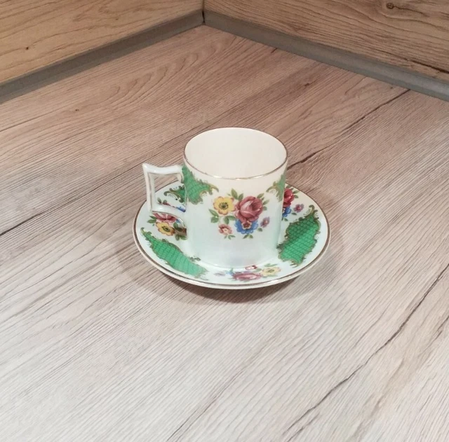 OLD FOLEY JAMES Kent Demitasse Coffee Cup And Saucer Sandringham ...