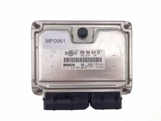 VW PASSAT B5 3B2 0281010705 038906019EN Engine Control Unit 1.90 ...