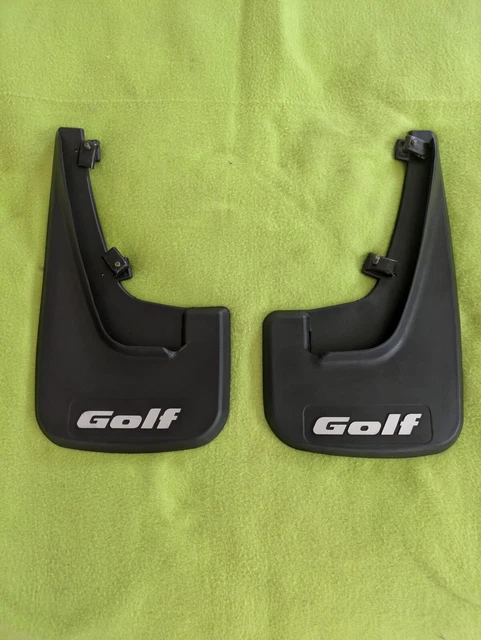 RARE VW GOLF Mk2 Rear Tailored Mudflap Set GTI 8V 16V Driver GL OEM ...