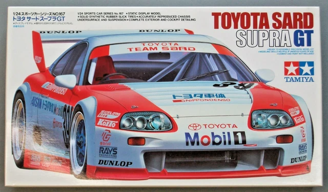 TAMIYA 24167, TOYOTA Supra GT (Mk.4), JGTC 1995, "Sard", 1:24 EUR 84,00 ...
