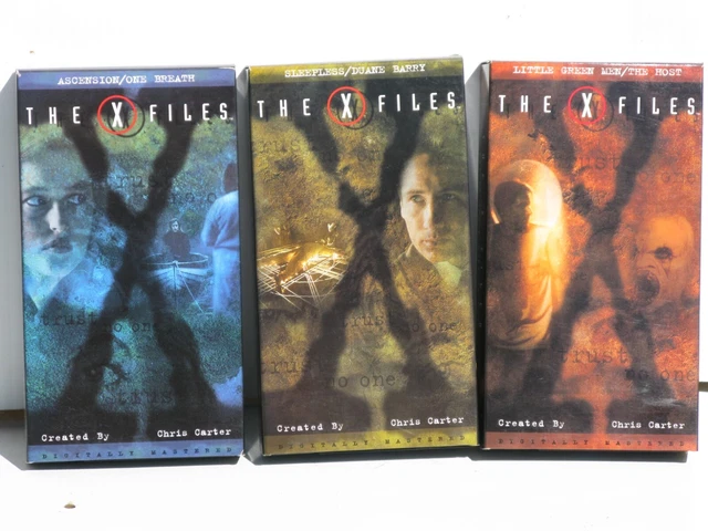 X-FILES VHS VIDEO Tape Set 2nd Season 6 Shows £21.66 - PicClick UK