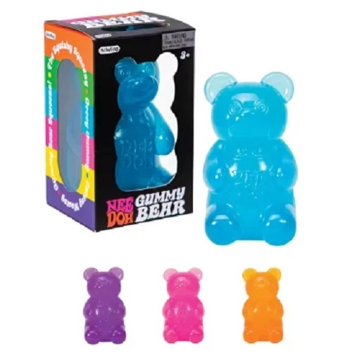SCHYLLING NEEDOH GUMMY Bear Squishy - Premium Needoh Squishy - Gummy ...
