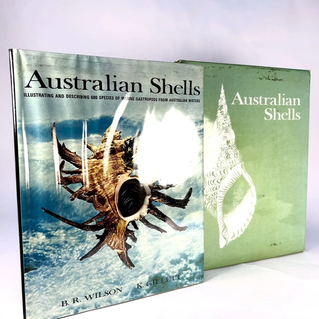 AUSTRALIAN SHELLS, HARDCOVER Book With Slipcase, Wilson And Gillet 1971 ...