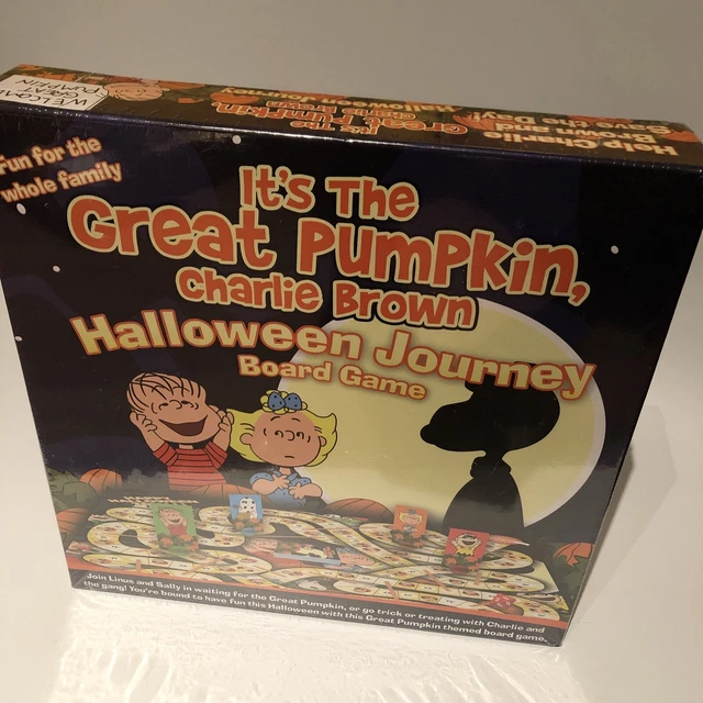 PEANUTS ITS THE Great Pumpkin Charlie Brown Halloween Board Game 2021 ...