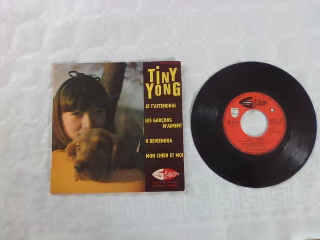 RARE EP TINY Yong Ref 434840 "Je T Attendrai"+3 Occasion En Bon Etat EUR 7,00 - PicClick FR